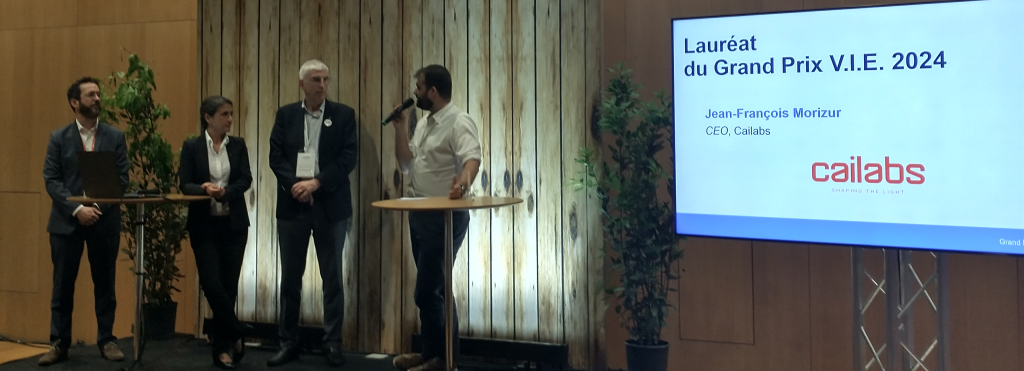 Cailabs awarded Grand Prix V.I.E 2024 for International Business ...